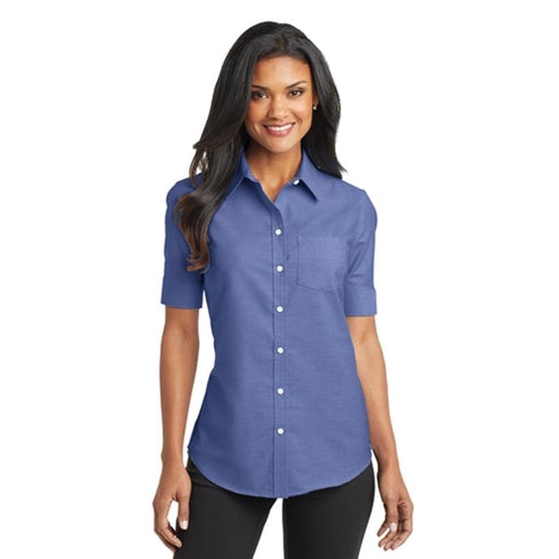 Port Authority Ladies S/S Oxford Shirt – BPM Uniforms