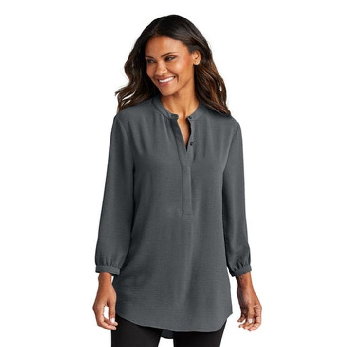 Port Authority Ladies 3/4-Sleeve Textured Crepe Tunic – BPM Uniforms