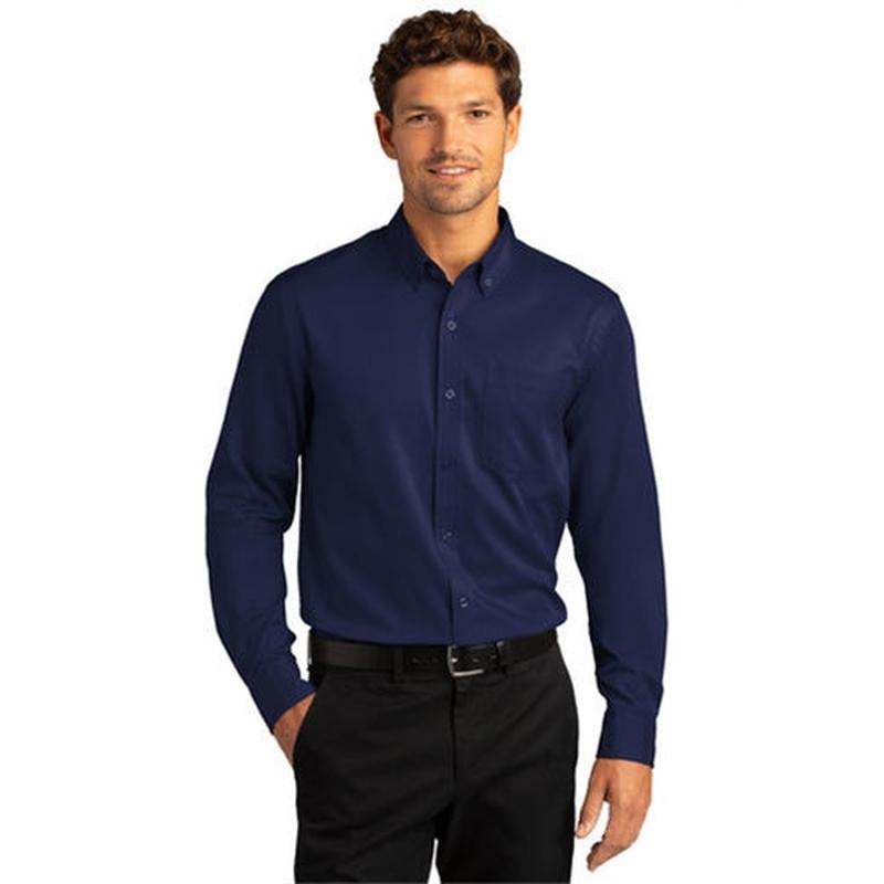 Port Authority L/S React Twill – BPM Uniforms